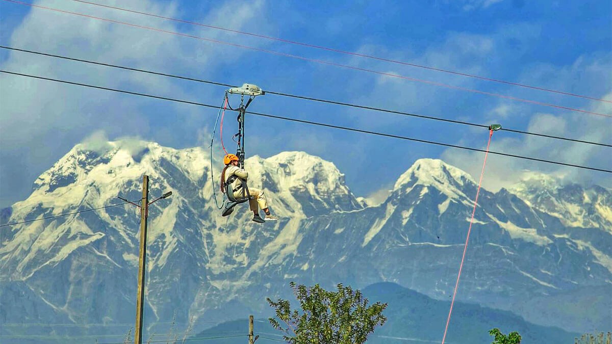 Zip Flyer in Nepal | World’s Fastest Zipline Adventure 2025
